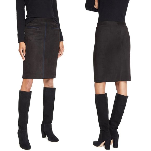 J. McLaughlin | Skirts | New Jmclaughlin Sonya Black Skirt Size | Poshmark